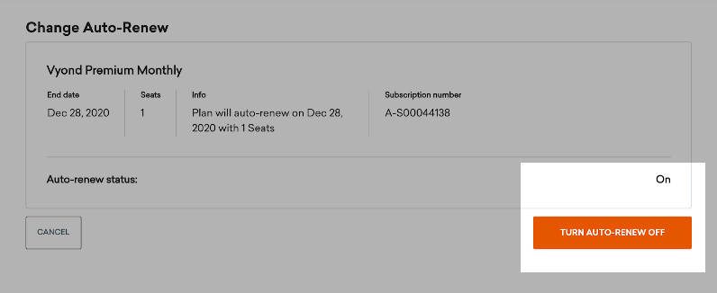 Manage Subscription – Help Center
