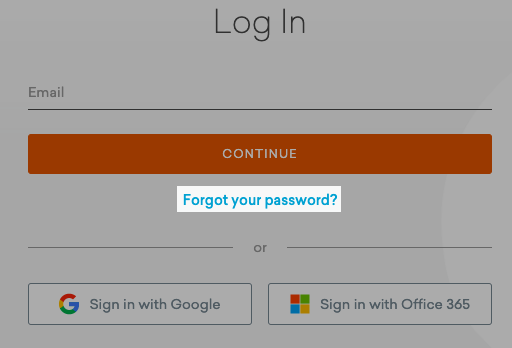 How do I reset my password? – Help Center