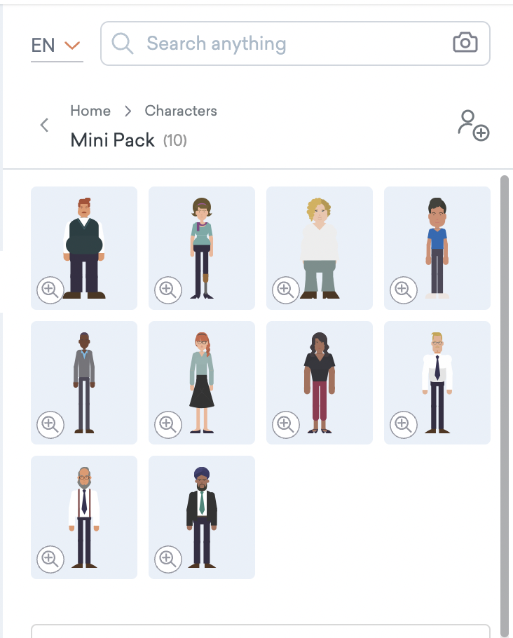 Contemporary Body Diversity Characters – Help Center