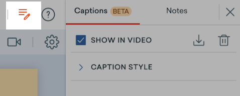 Captions – Help Center