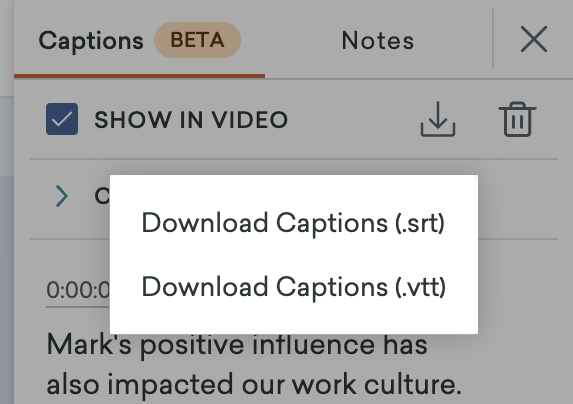 Captions – Help Center