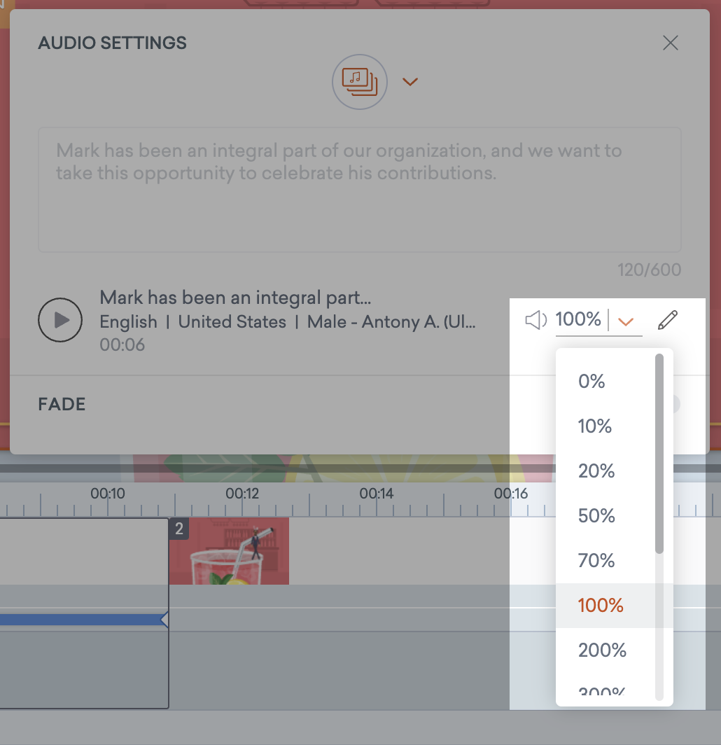 How do I adjust volume levels or fading? – Help Center