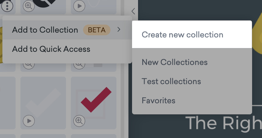 Organizing assets with Vyond Collections! (Beta) – Help Center