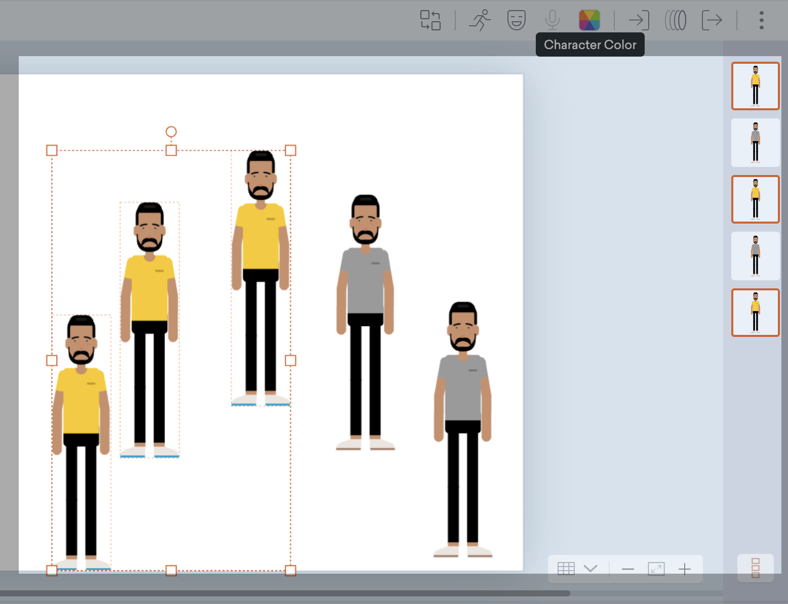 Edit Character Colors in Vyond Studio – Help Center