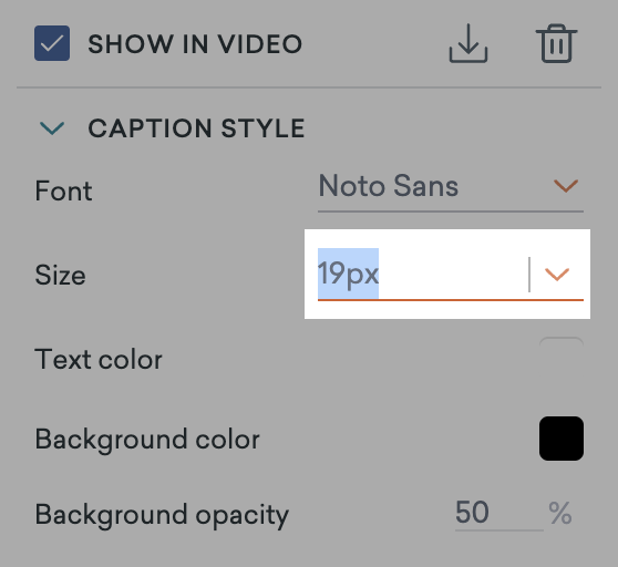 Captions – Help Center