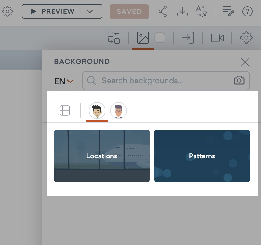 How do I add or change a background? – Help Center