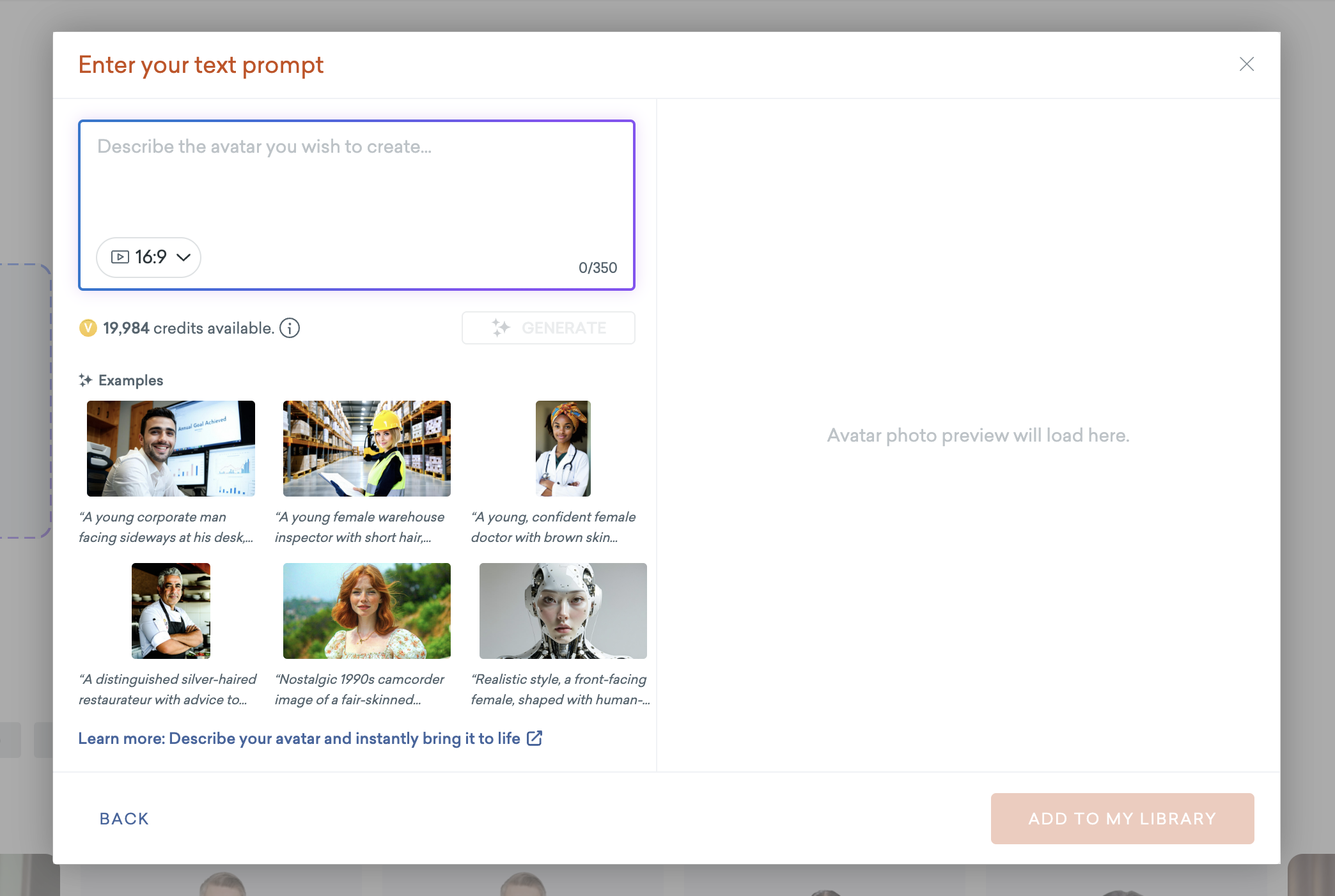 Text to Avatar – Help Center