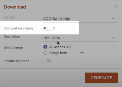 Can I download a SCORM file? – Help Center